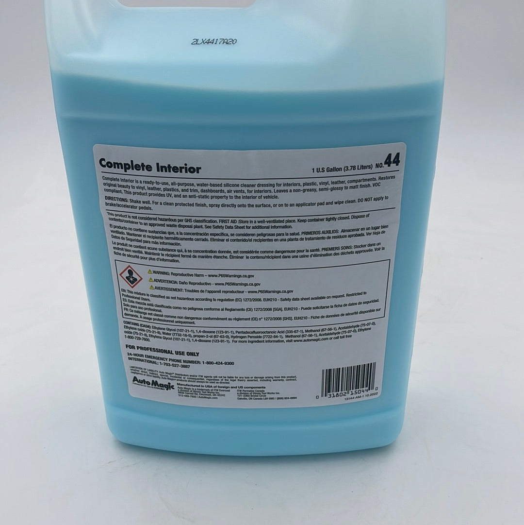 AutoMagic Complete Interior Cleaner 1 Gal for Pristine Finish – Detaillink